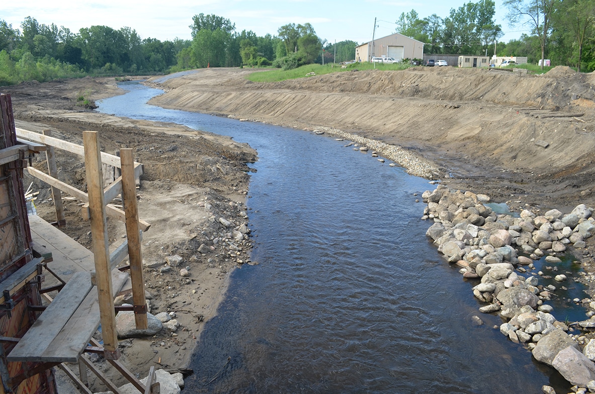Alcott Dam Removal and Portage Creek Restoration project ...